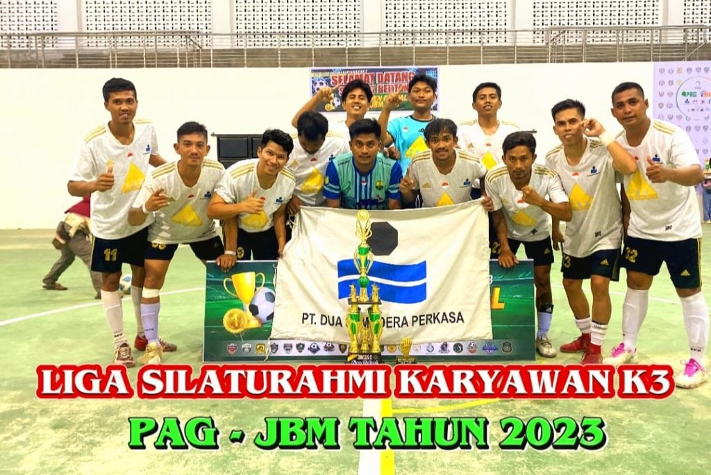 TIM FUTSAL PT DSP MENJUARAI TURNAMEN LIGA SILATURAHMI KARYAWAN KE – 3 ...